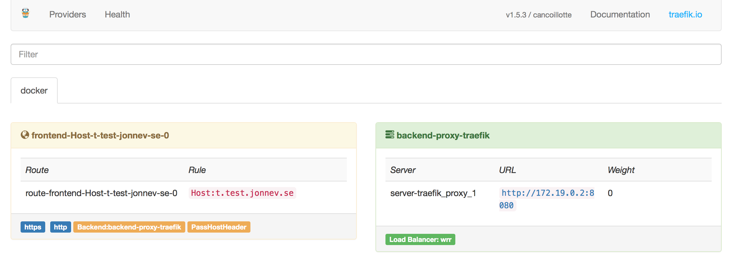 Traefik With Docker And Lets Encrypt Jon Neverland